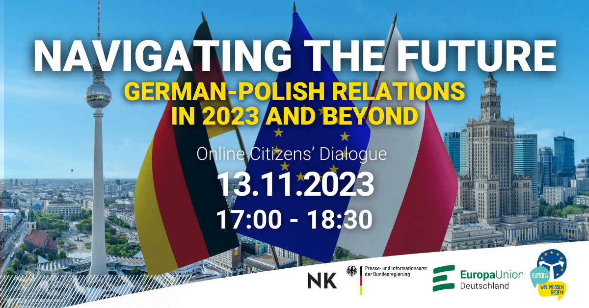 Online-Bürgerdialog "Navigating the future - German-Polish relations in ...